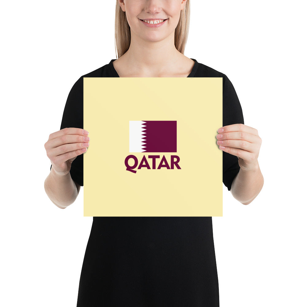 QATAR - Poster – SIRTAZ GIFTS